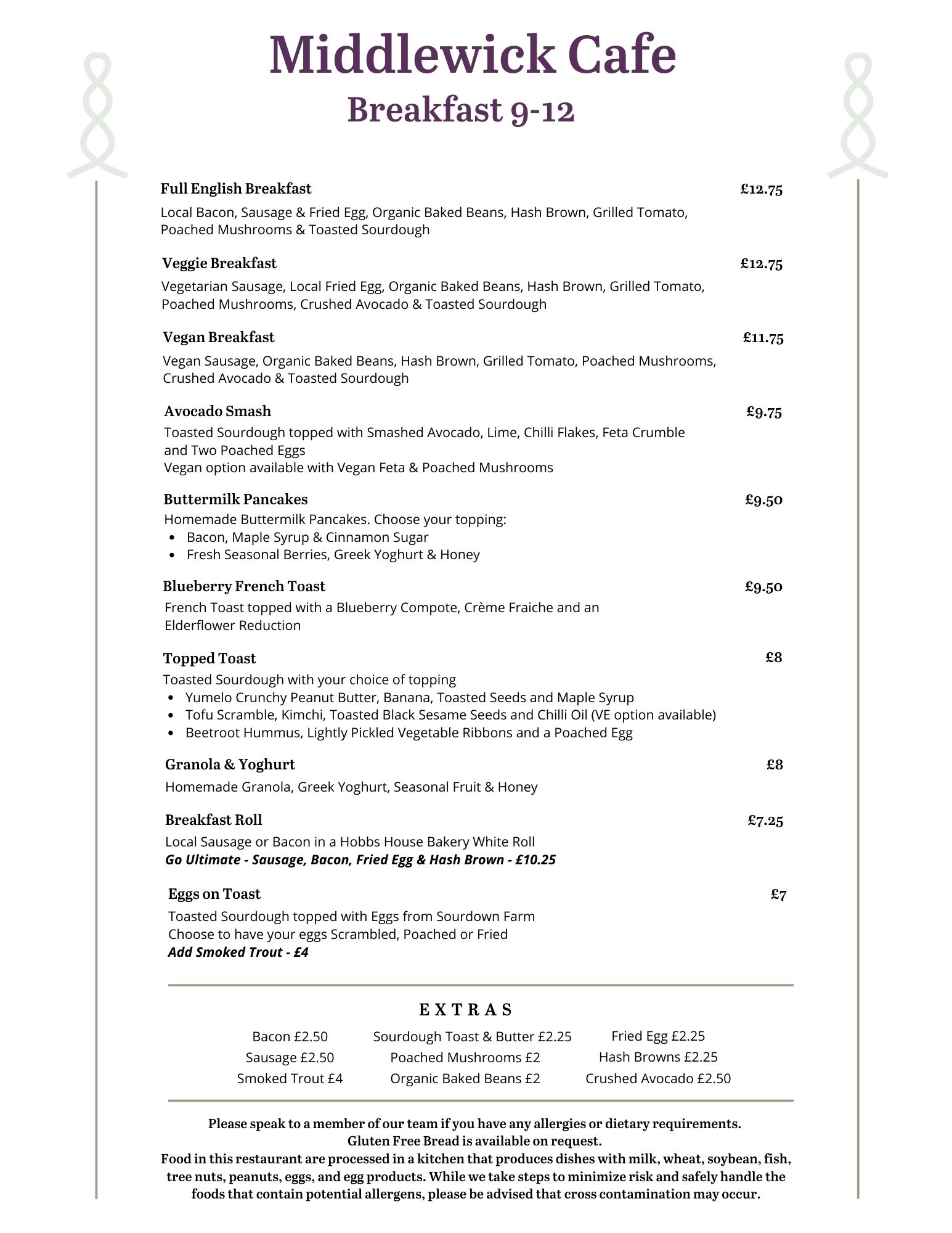 The Middlewick Cafe near Glastonbury - The Middlewick